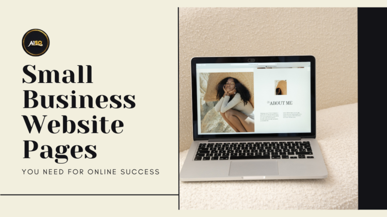 Small Business Website Pages You Need for Online Success